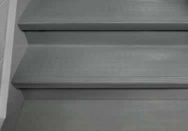 Rubber Stair Treads | Non Slip One-Piece Tread and Riser