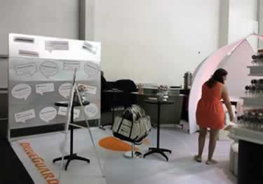 Magnetic Panel Stand-up Display